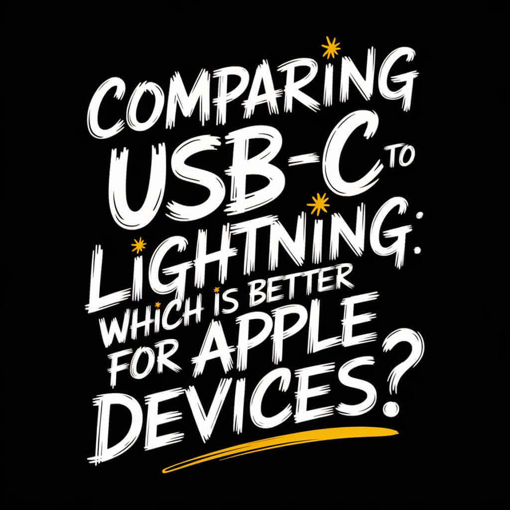 USB-C vs Lightning: Which Connector Is Superior? – RND Power Solutions